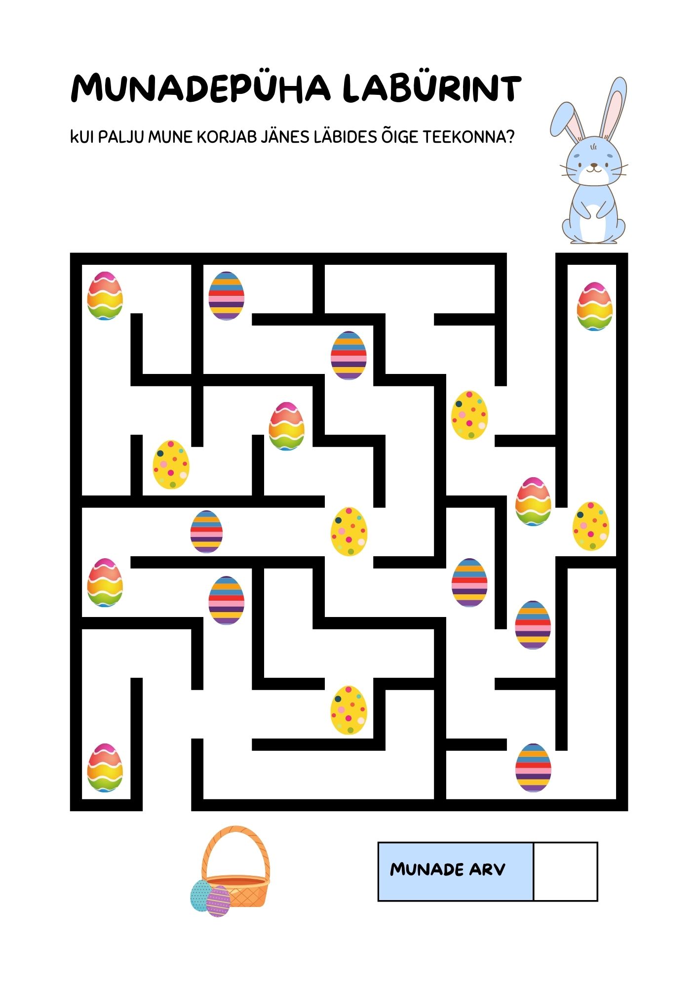 Munadepüha labürint – Aktiivnetund