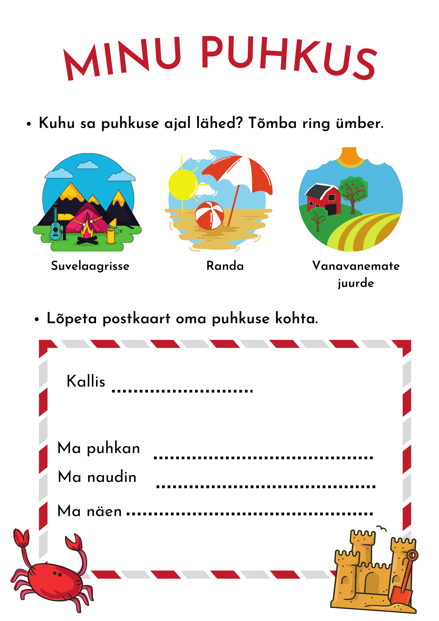 Minu puhkus – Aktiivnetund